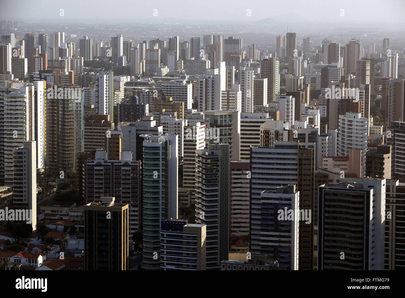 Aerial view of the city of Fortaleza Stock Photo - Alamy