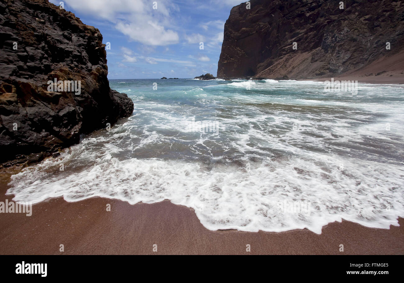 Landscape of the island of Trinidad in the Atlantic Ocean Stock Photo ...