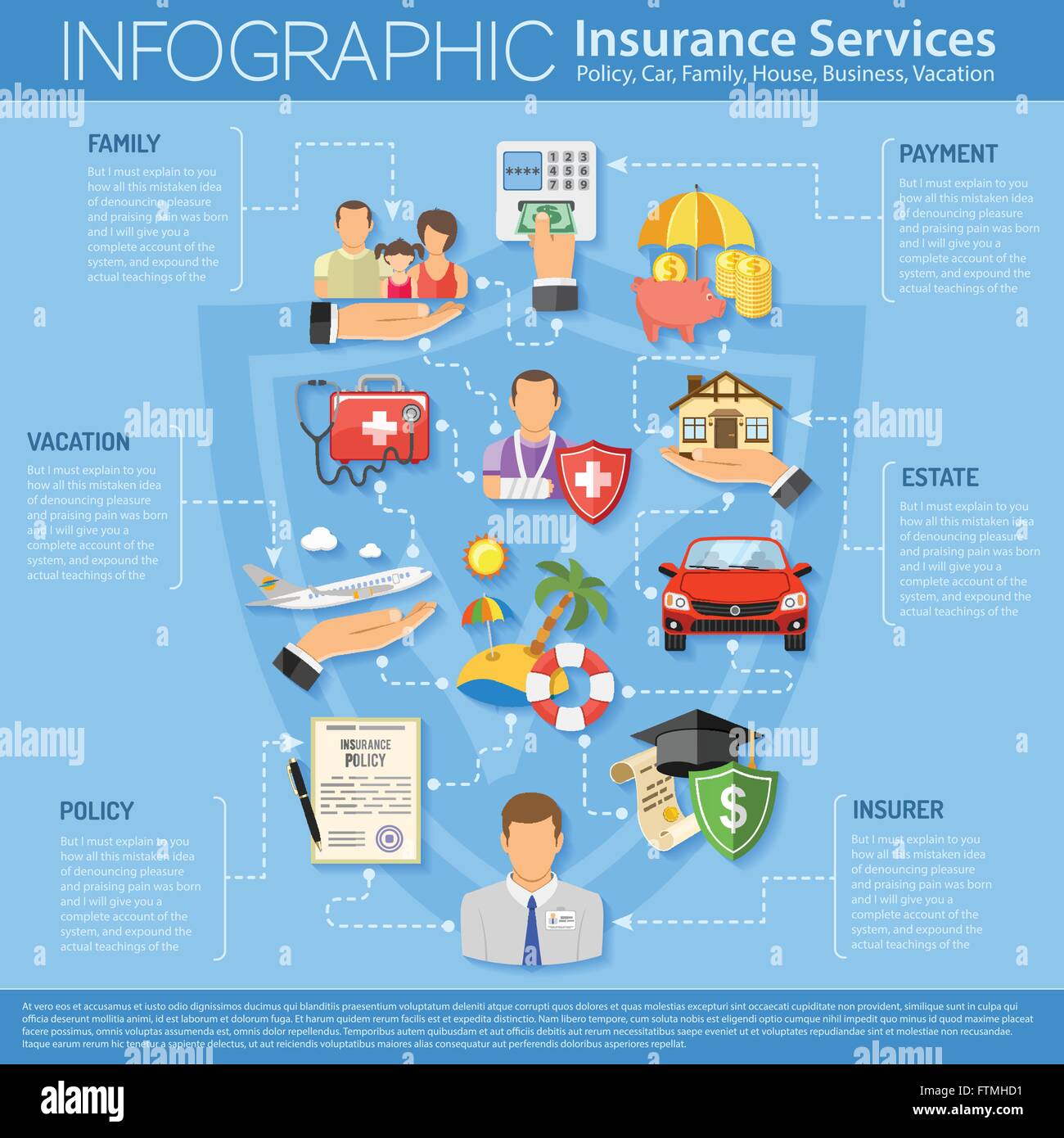 Bank insurer Stock Vector Images - Alamy