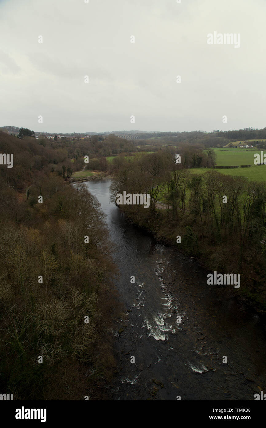 River Dee in north Wales in early Spring Stock Photo - Alamy