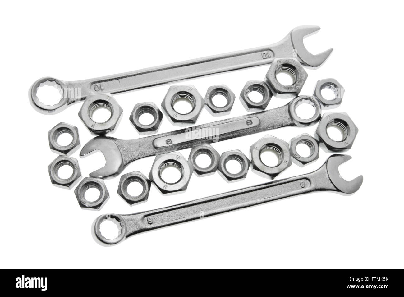Spanners nuts bolts hi-res stock photography and images - Alamy