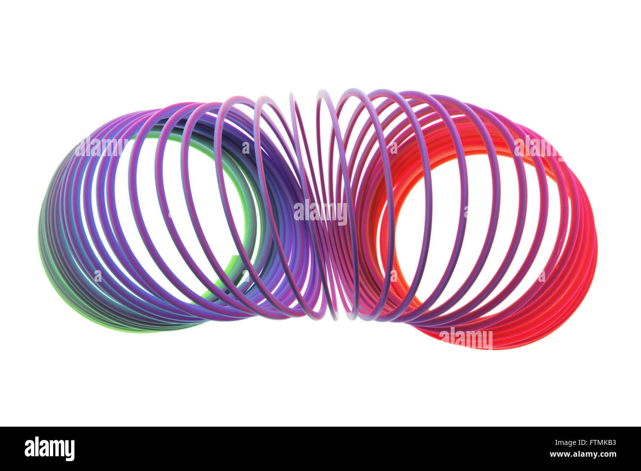 Coil Spring Toy Stock Photo - Alamy