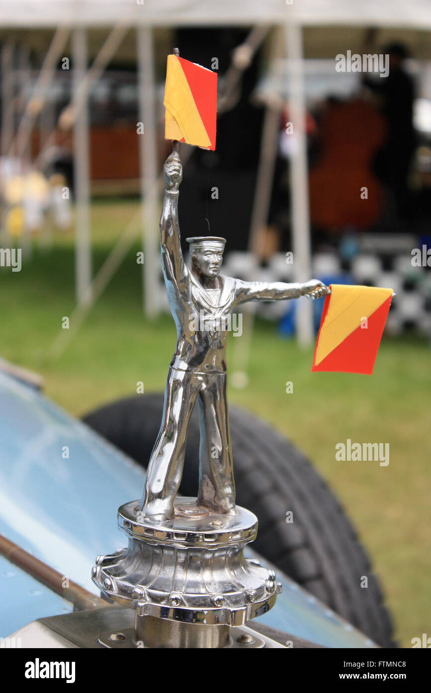 Decorative vintage sailor radiator cap Stock Photo - Alamy