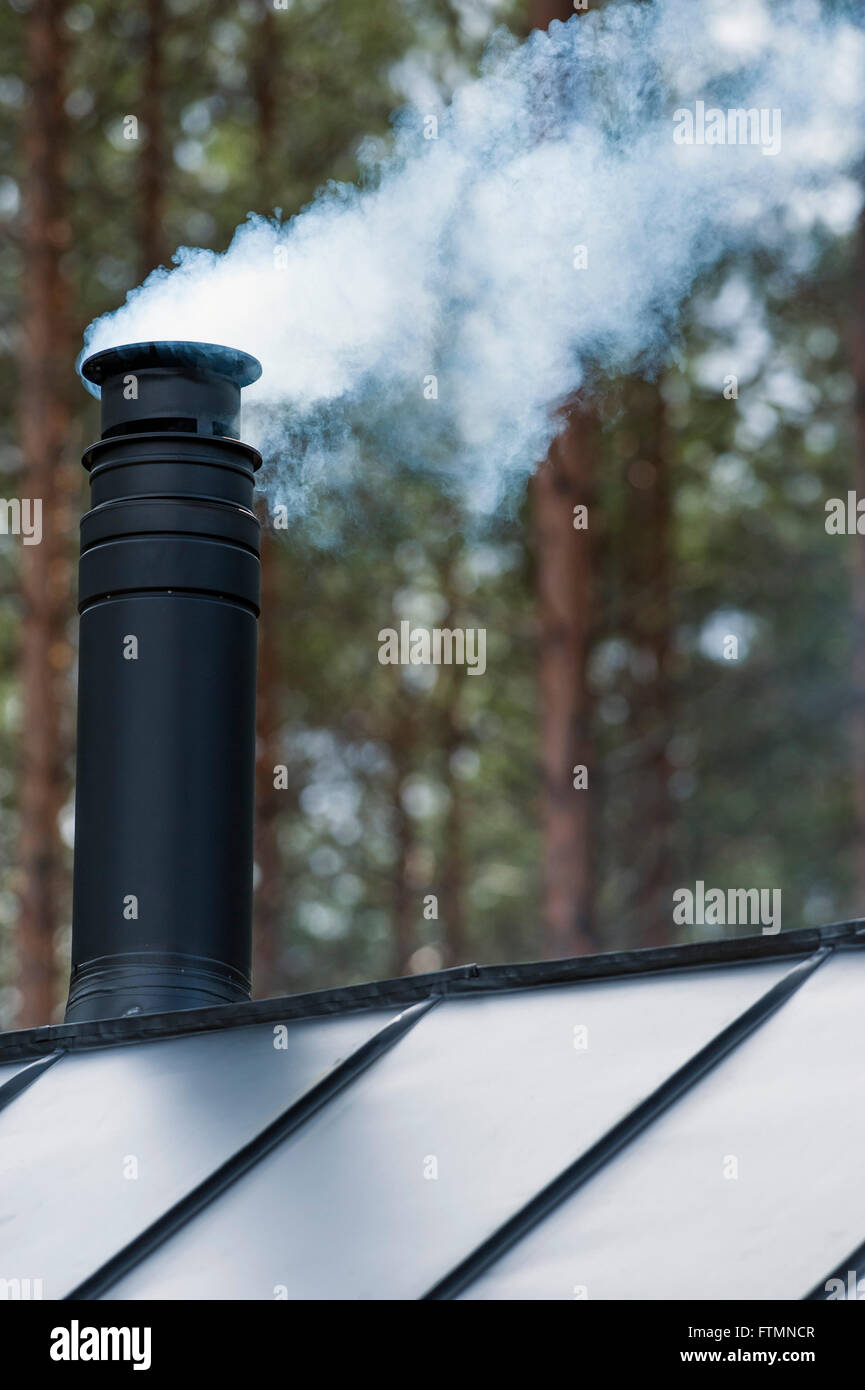 Smoke from chimney hi-res stock photography and images - Alamy