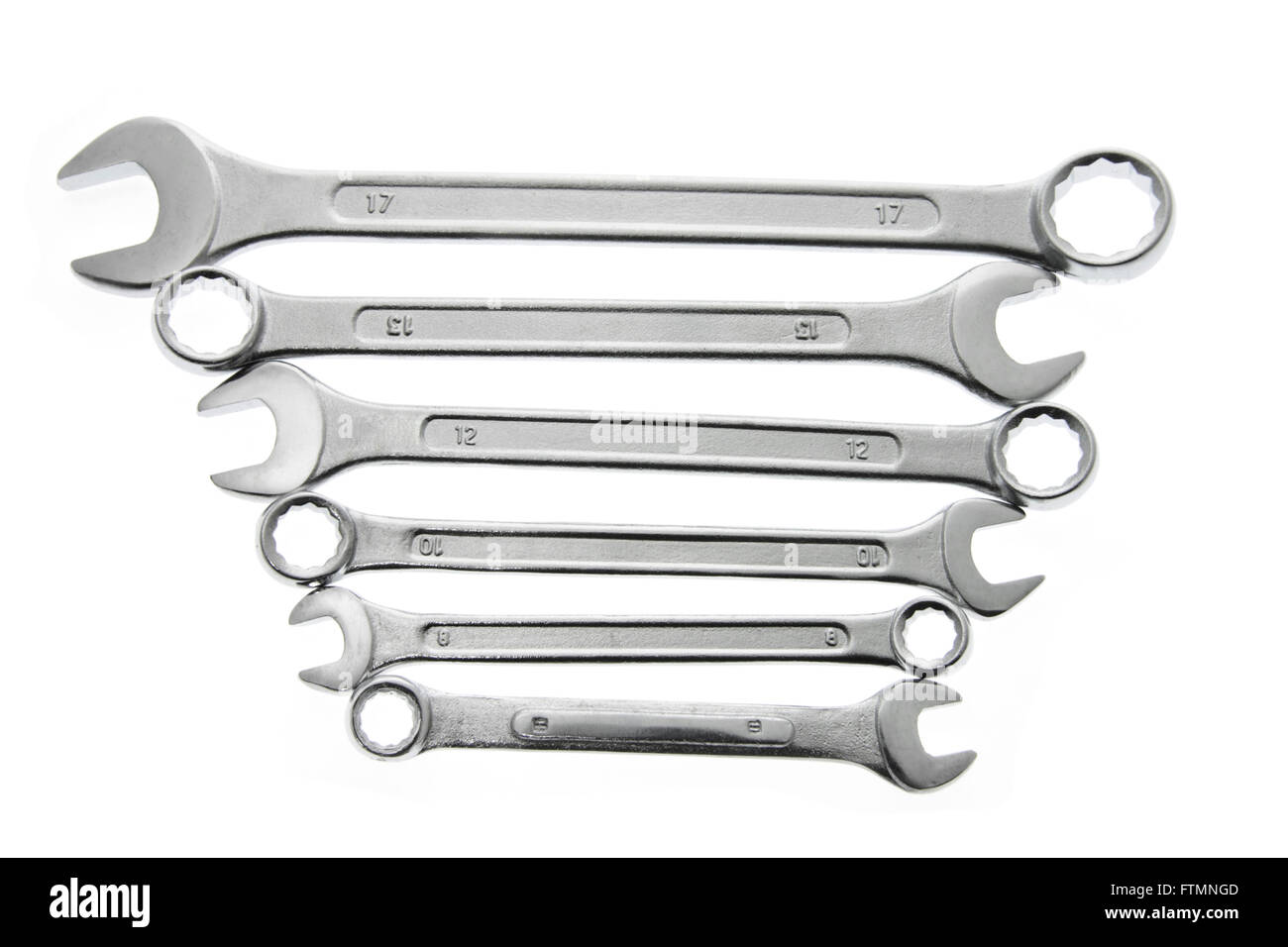 Spanners wrench Cut Out Stock Images & Pictures - Alamy