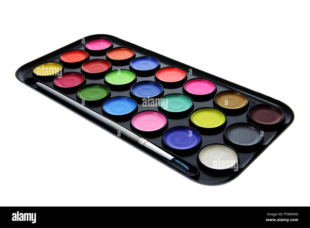 Set of Watercolors Stock Photo - Alamy