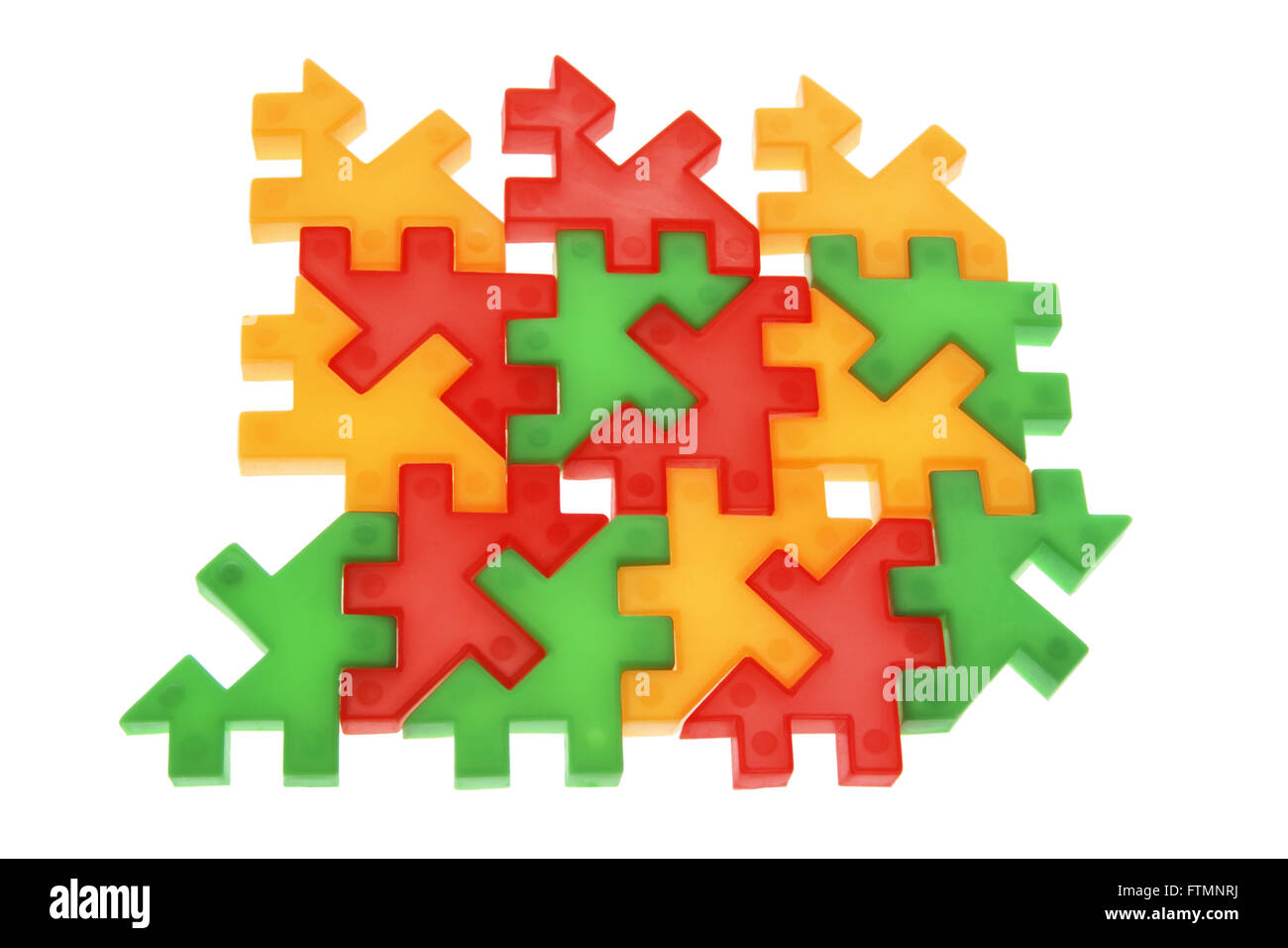 Jigsaw Puzzle Pieces Stock Photo - Alamy