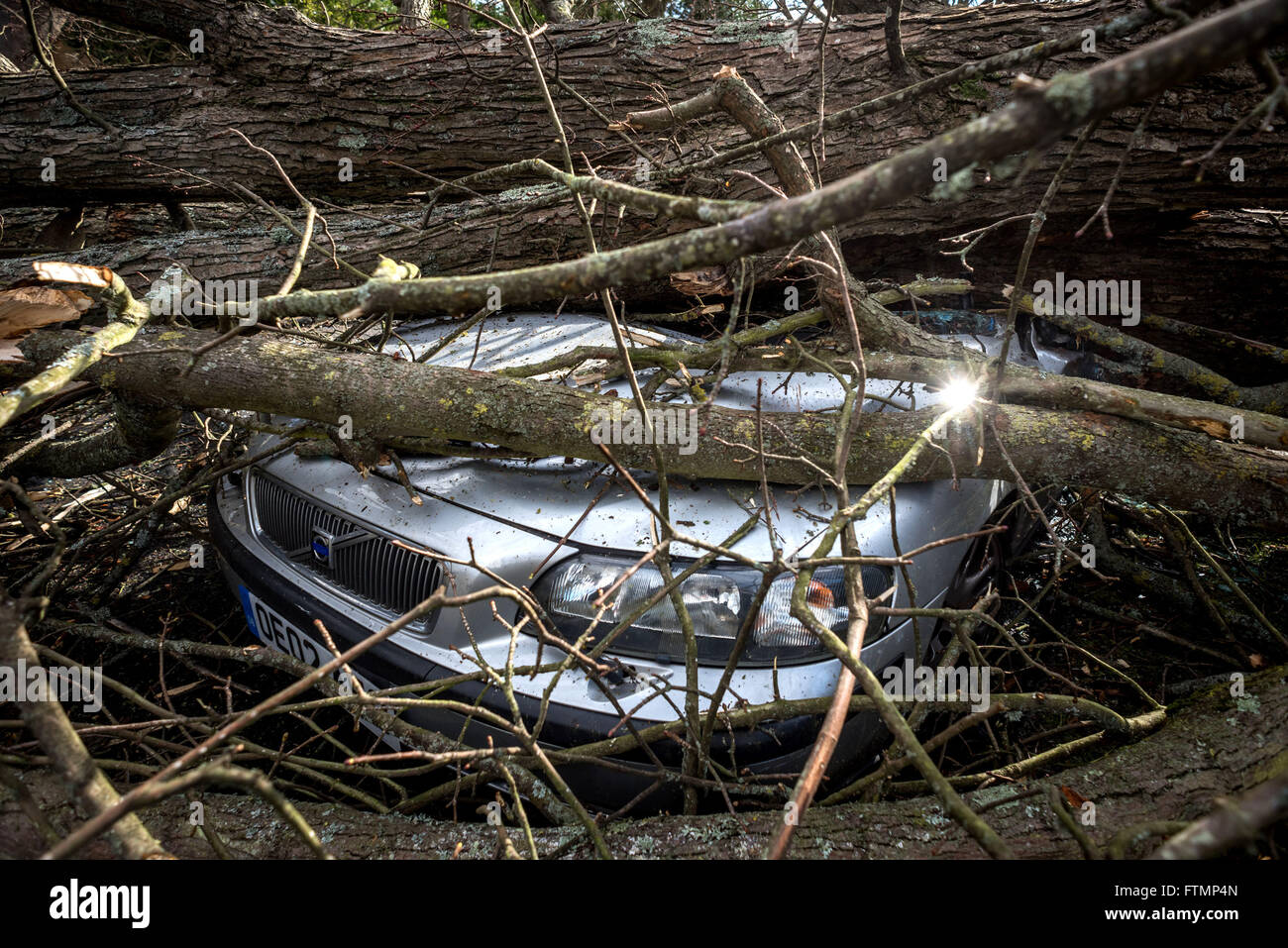 Volvo crash hi-res stock photography and images - Alamy