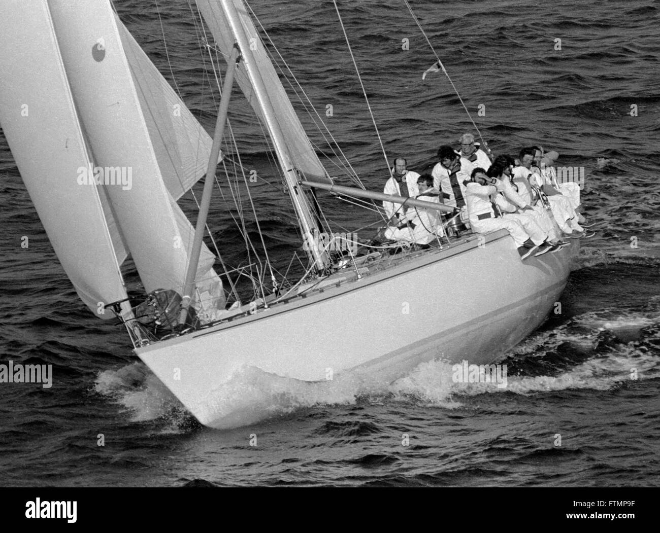 AJAXNETPHOTO. JUNE, 1979. ENGLISH CHANNEL. - MP SAILOR - FORMER PRIME ...