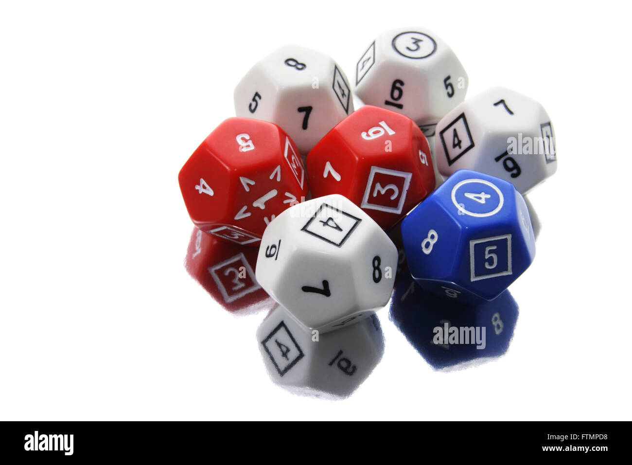 Number game Cut Out Stock Images & Pictures - Alamy