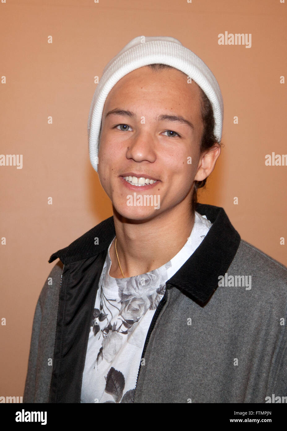 :FRANS JEPPSSON WALL Swedish performer at the Melodie Grand prix 2016 ...