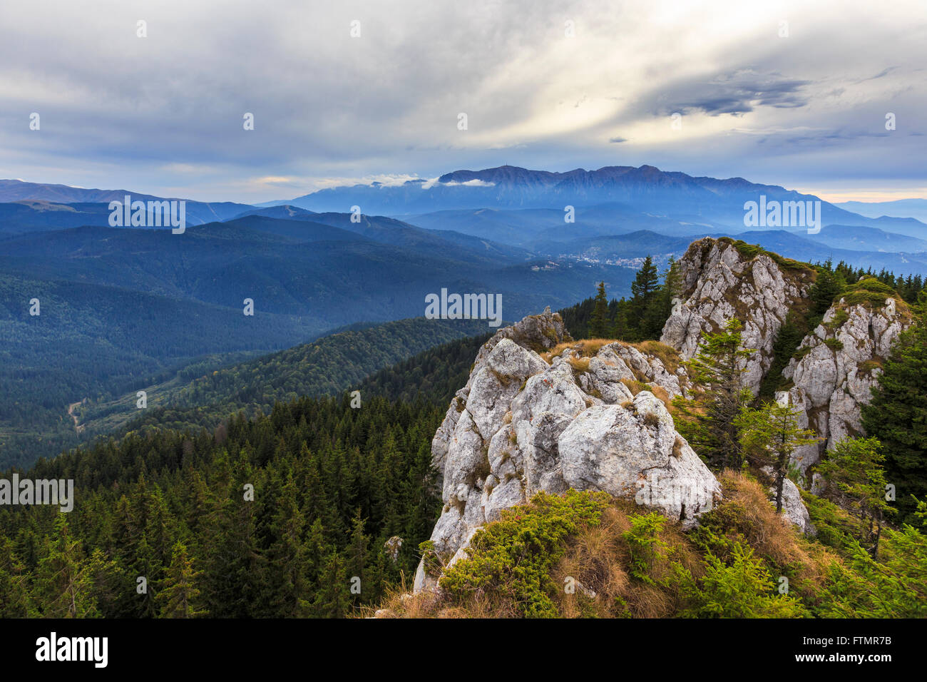 Mountain landscape with rocky cliffs Stock Photo - Alamy