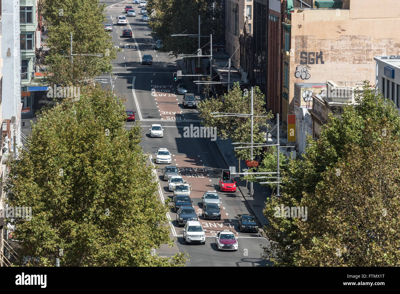 Sydney street lights hi-res stock photography and images - Alamy