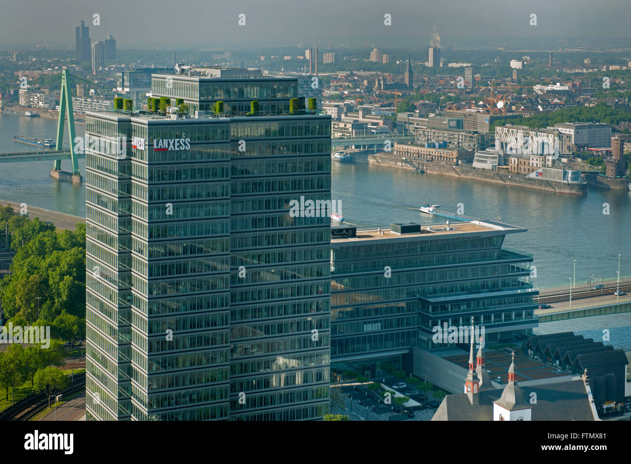 Cologne triangle skyscraper hi-res stock photography and images - Alamy