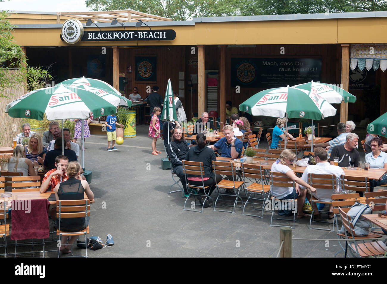 Köln, Fühlingen, Fühlinger See, Blackfoot Restaurant und Eventlocation ...