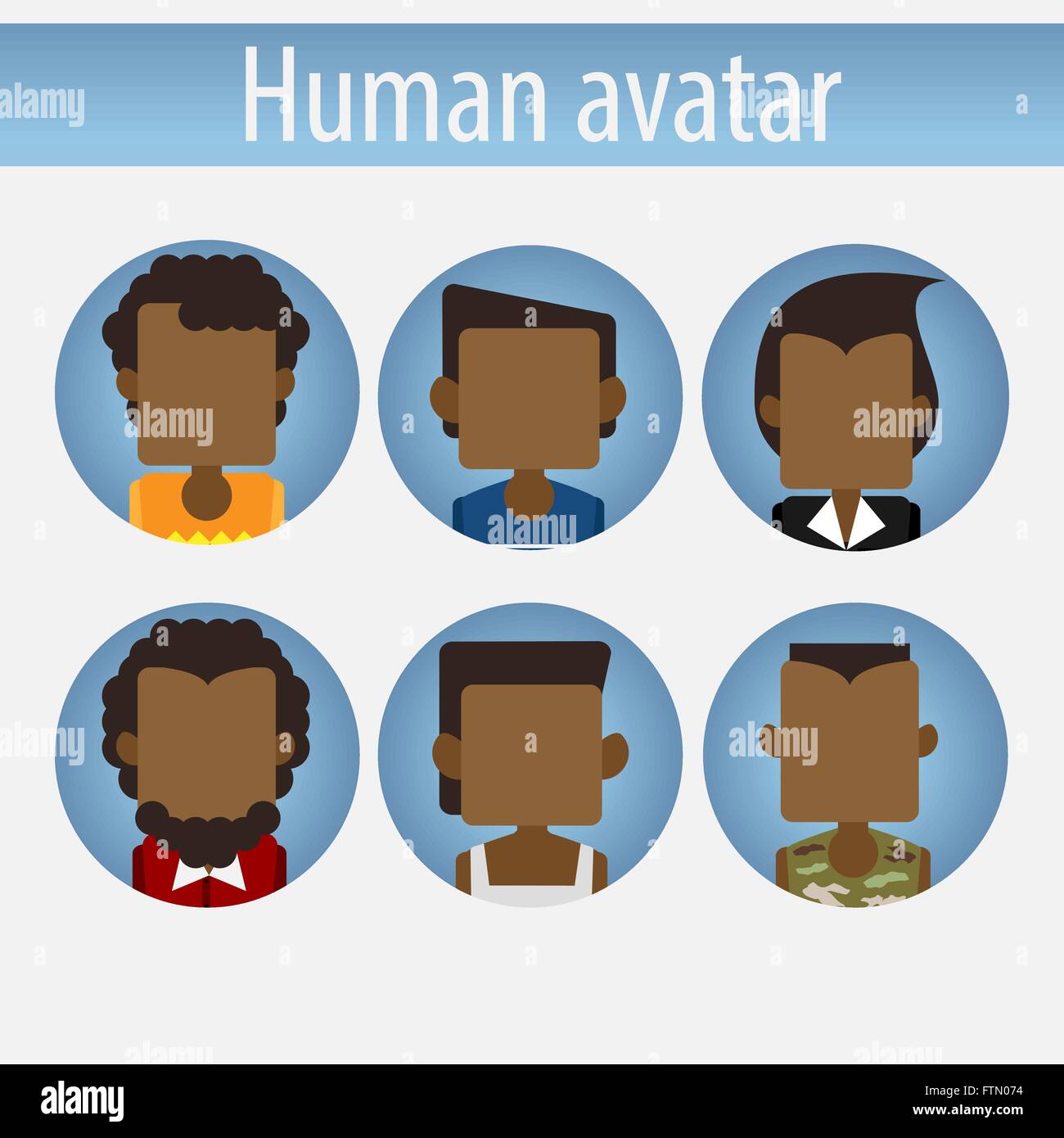African american male face illustration hi-res stock photography and ...