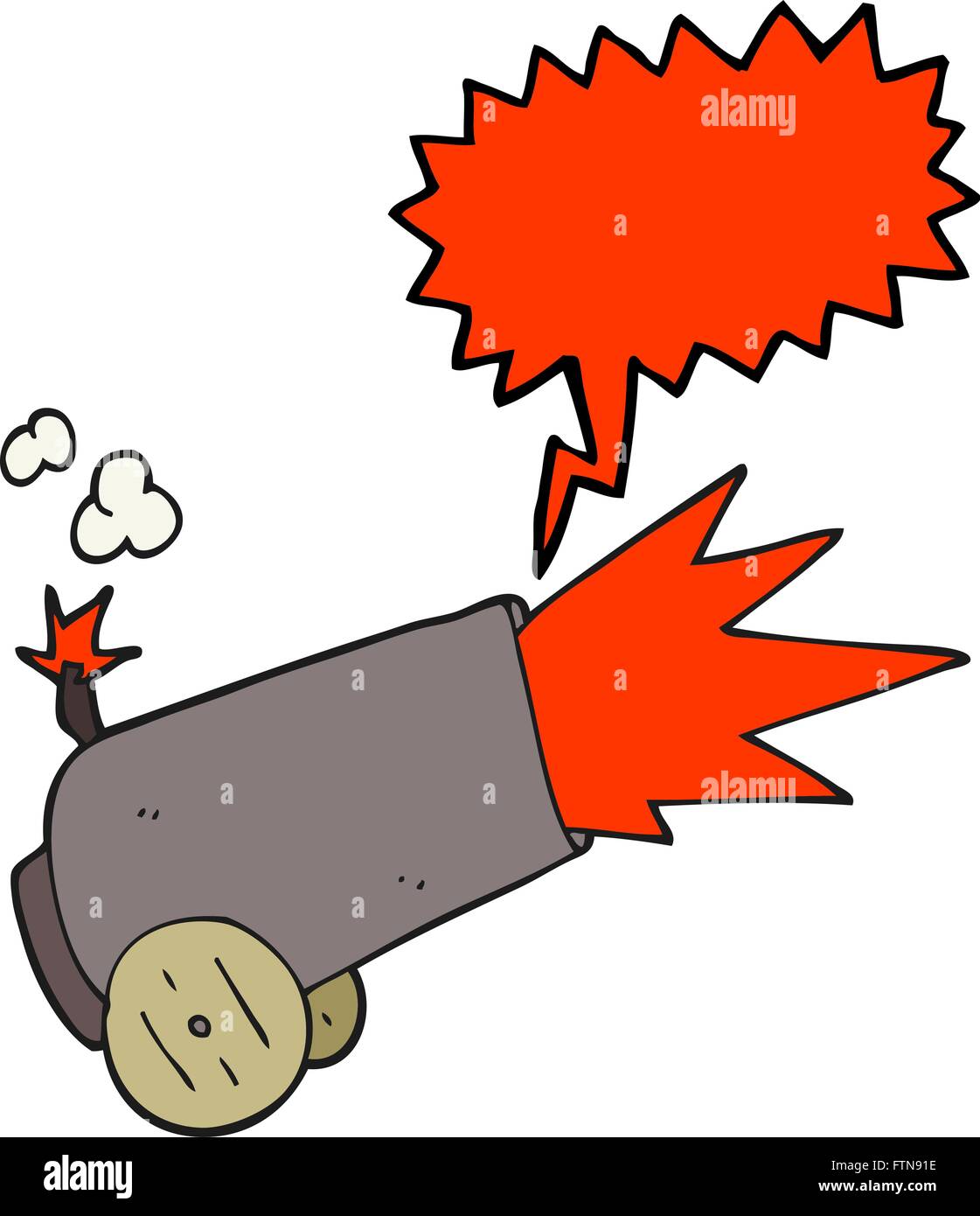 Cannon Firing Clipart