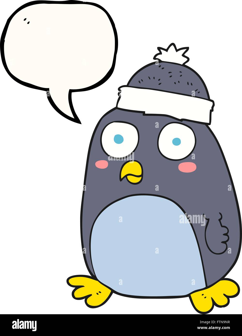 freehand drawn speech bubble cartoon penguin Stock Vector Image & Art ... freehand drawn speech bubble cartoon penguin Stock Vector Image & Art ...