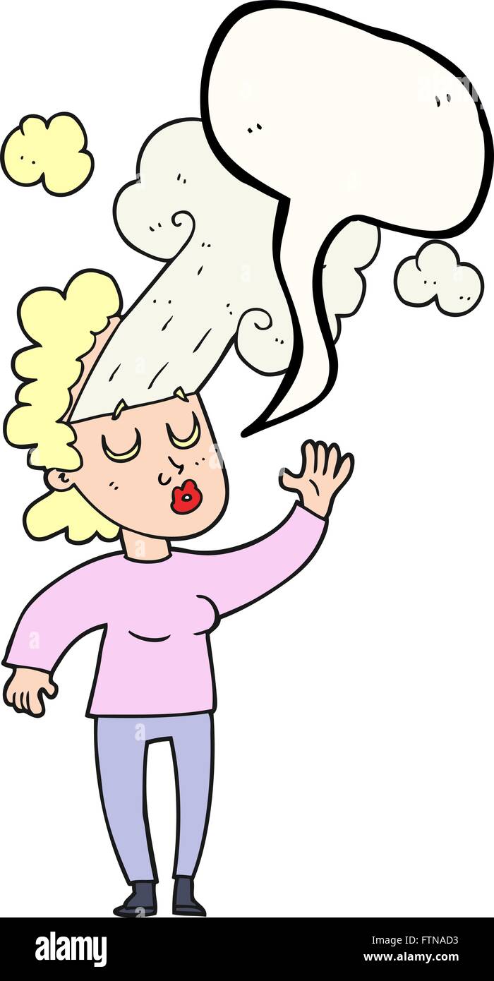 Woman release balloon Stock Vector Images - Alamy