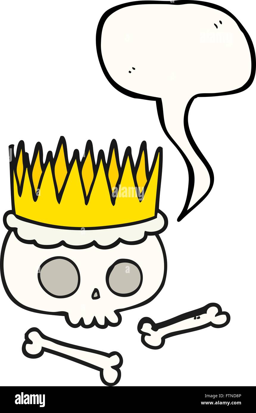 freehand drawn speech bubble cartoon crown Stock Vector Image & Art - Alamy