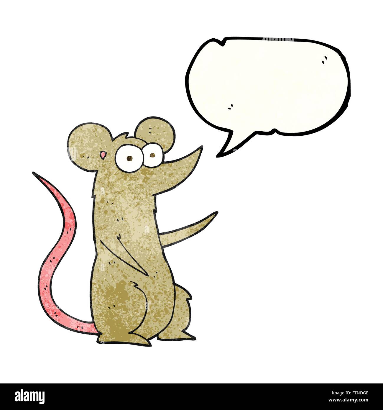 Cartoon waving mouse Cut Out Stock Images & Pictures - Alamy