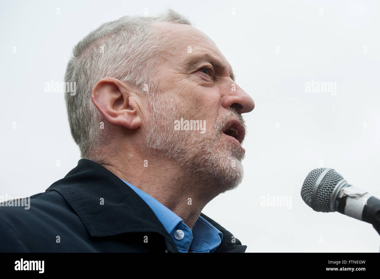 CND anti-Trident protest held in Central London. Featuring: Jeremy ...