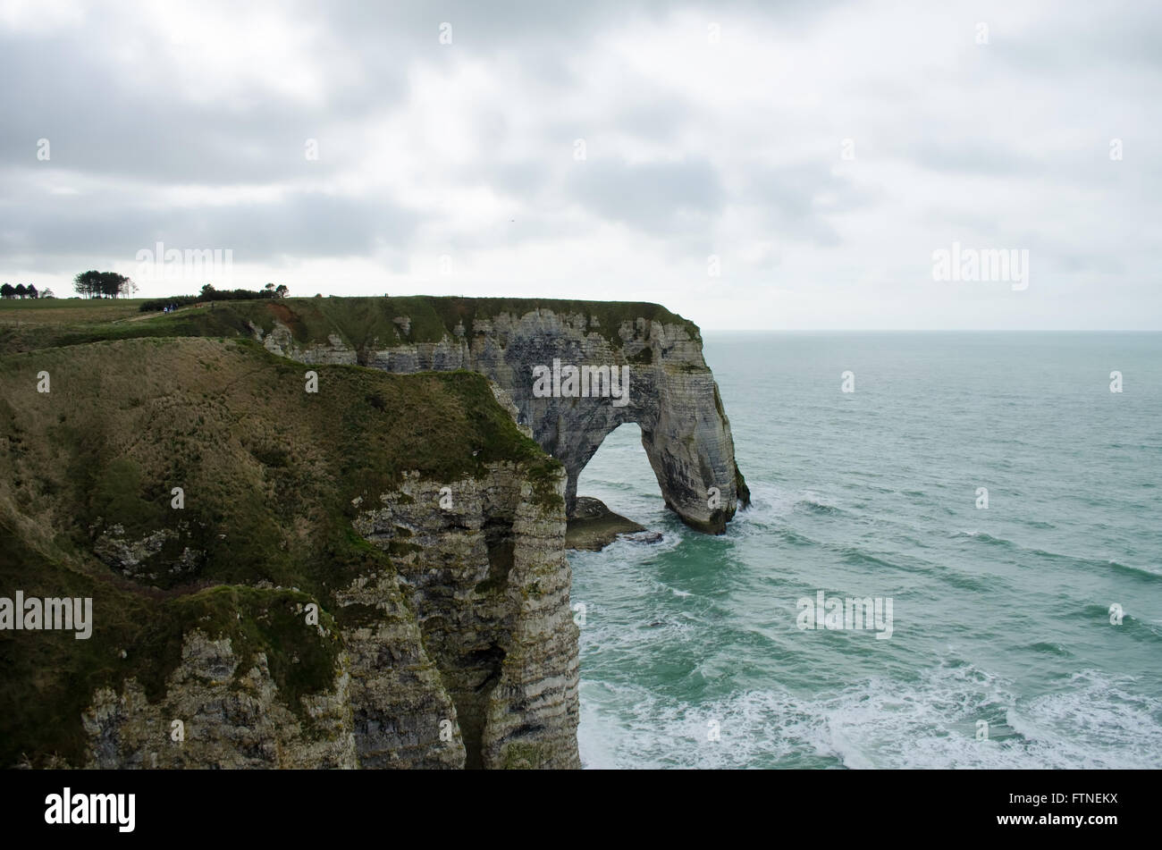 Etretat cliffs in france hi-res stock photography and images - Alamy