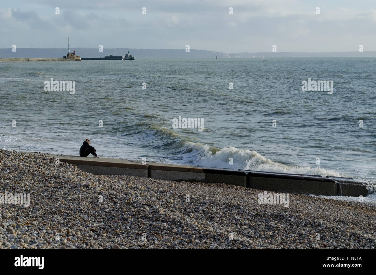 Contemplating ocean hi-res stock photography and images - Alamy