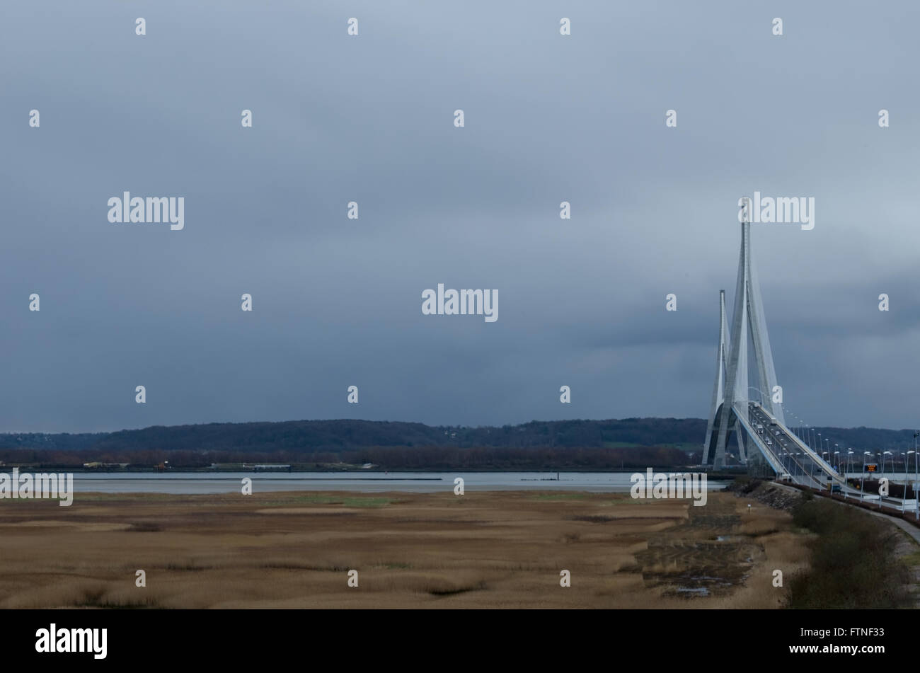 Normandy bridge hi-res stock photography and images - Alamy