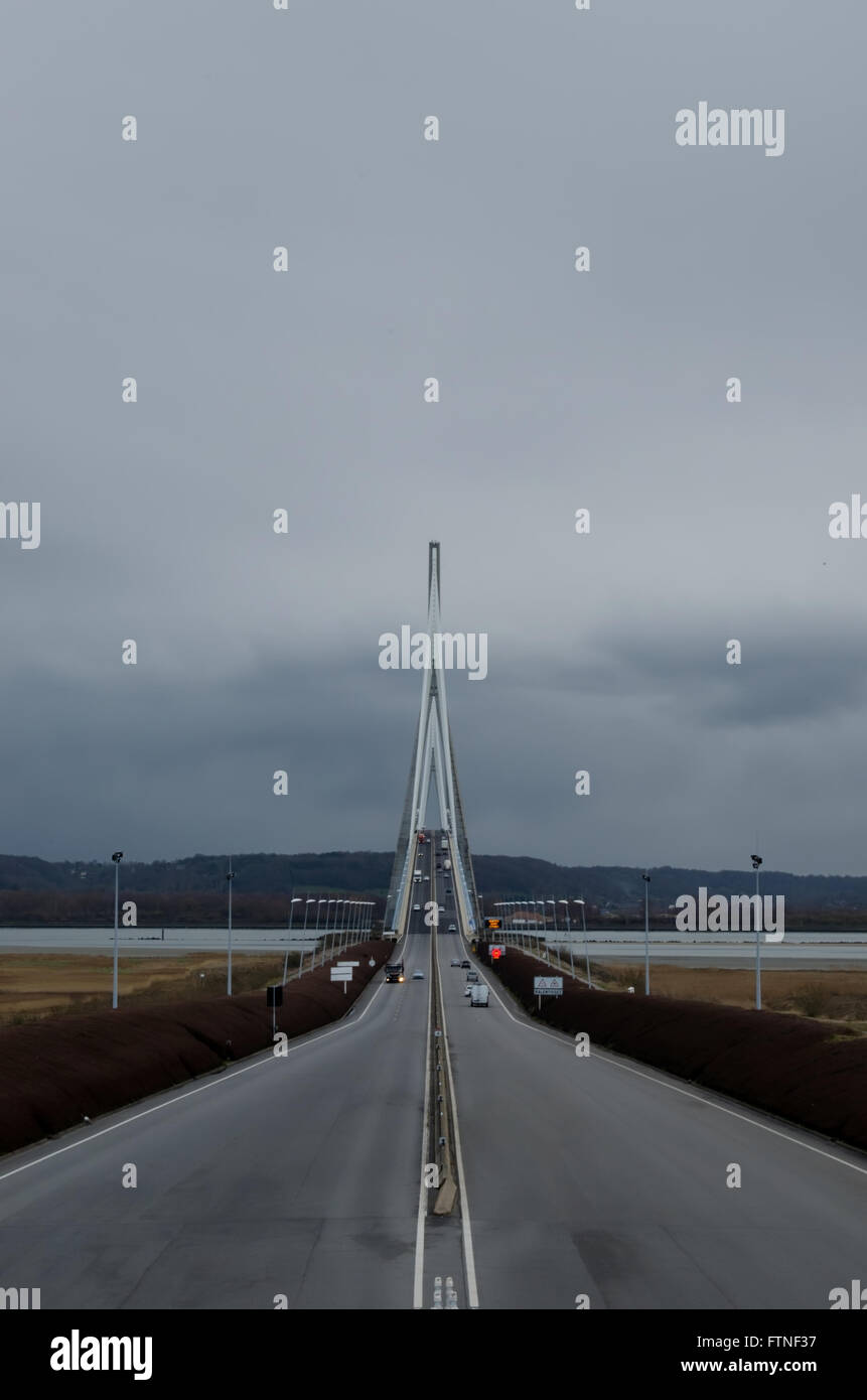 Normandy Bridge, France Stock Photo - Alamy