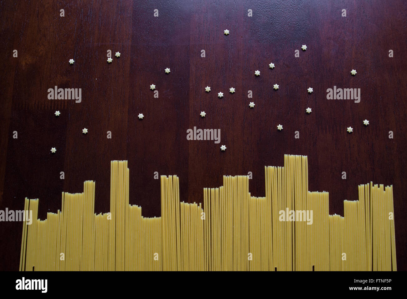 Like a flower growing pasta Stock Photo - Alamy