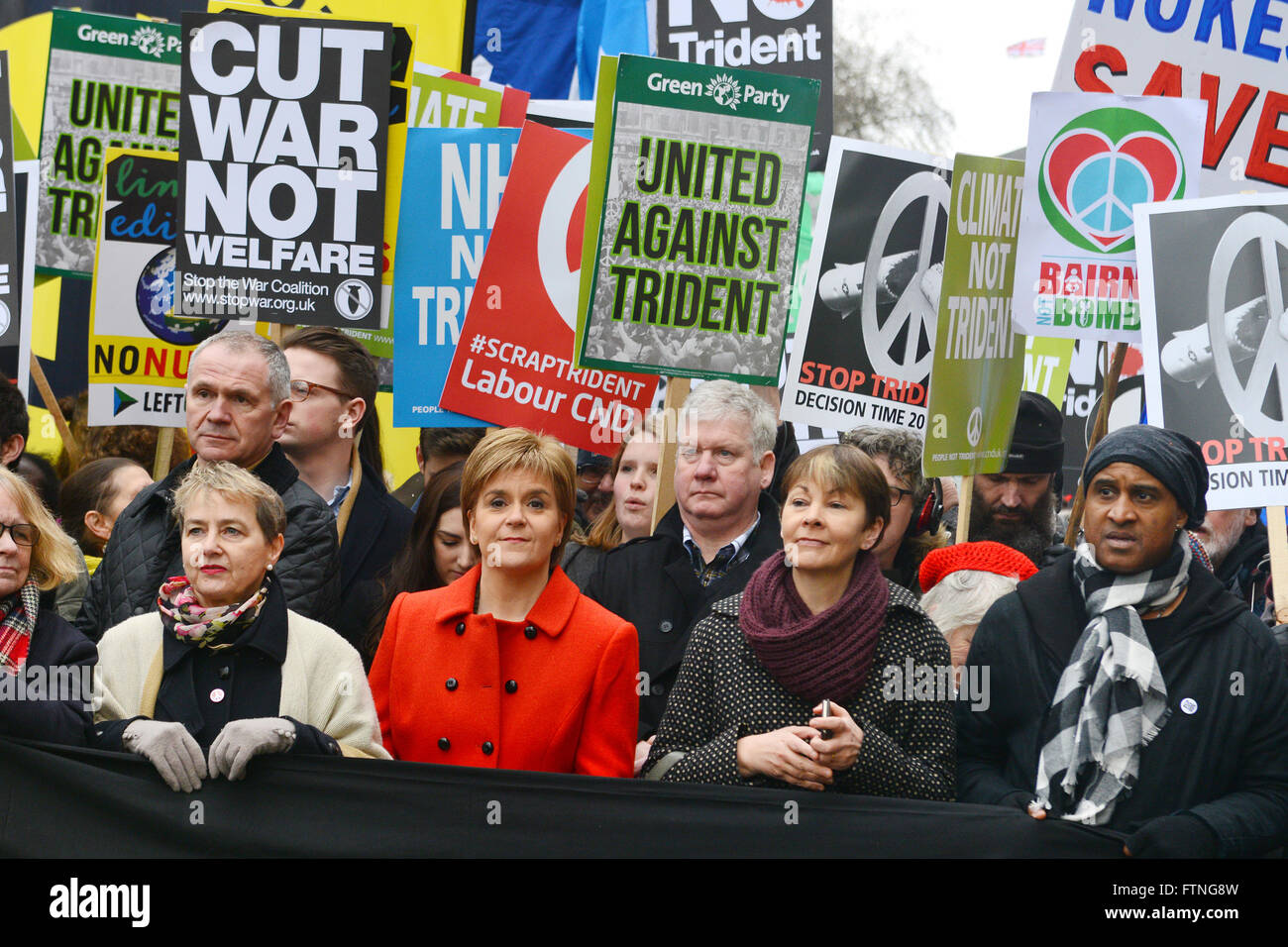 First Minister of Scotland Nicola Sturgeon, Vanessa Redgrave, Caroline ...