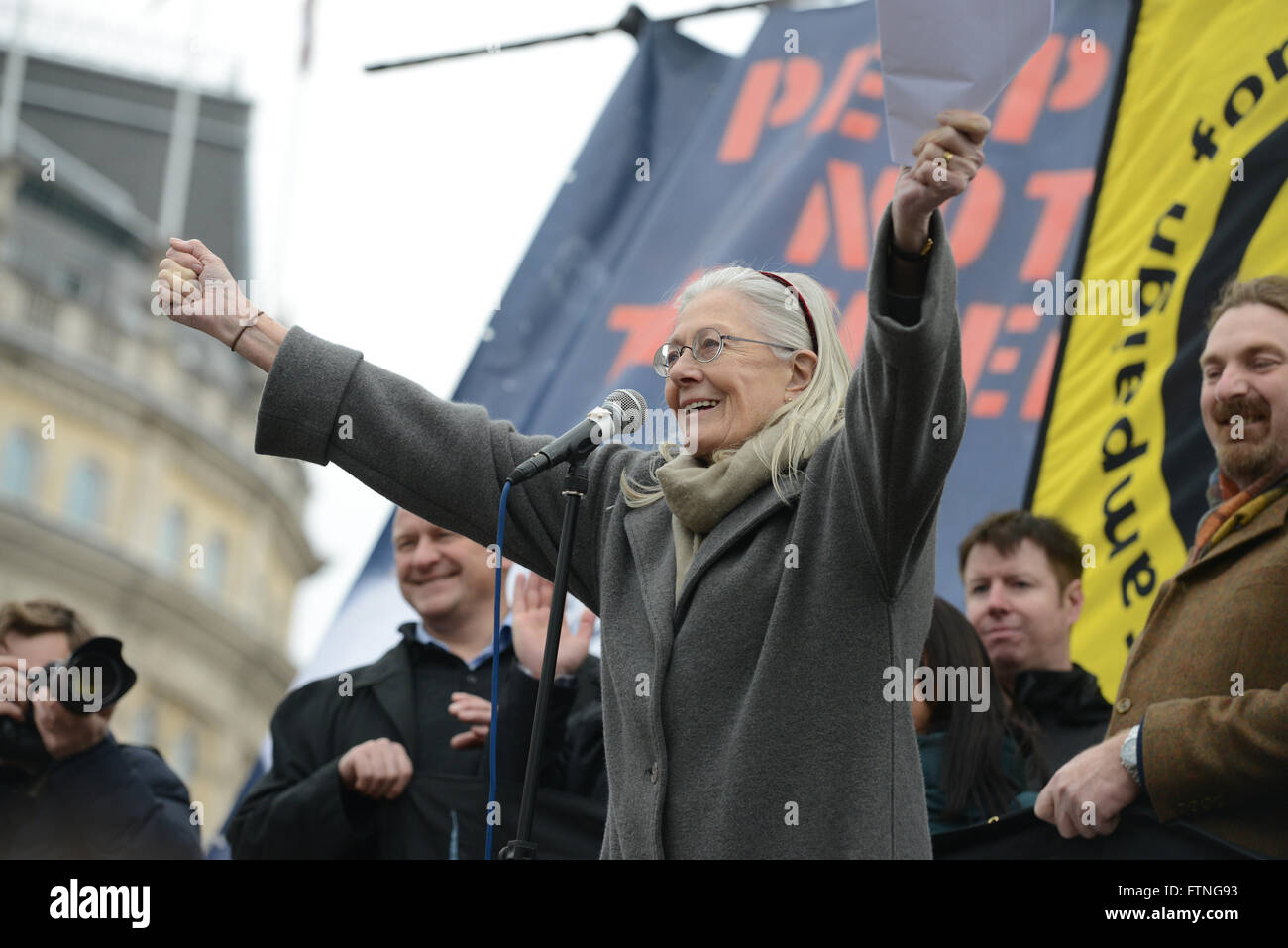 First Minister of Scotland Nicola Sturgeon, Vanessa Redgrave, Caroline ...
