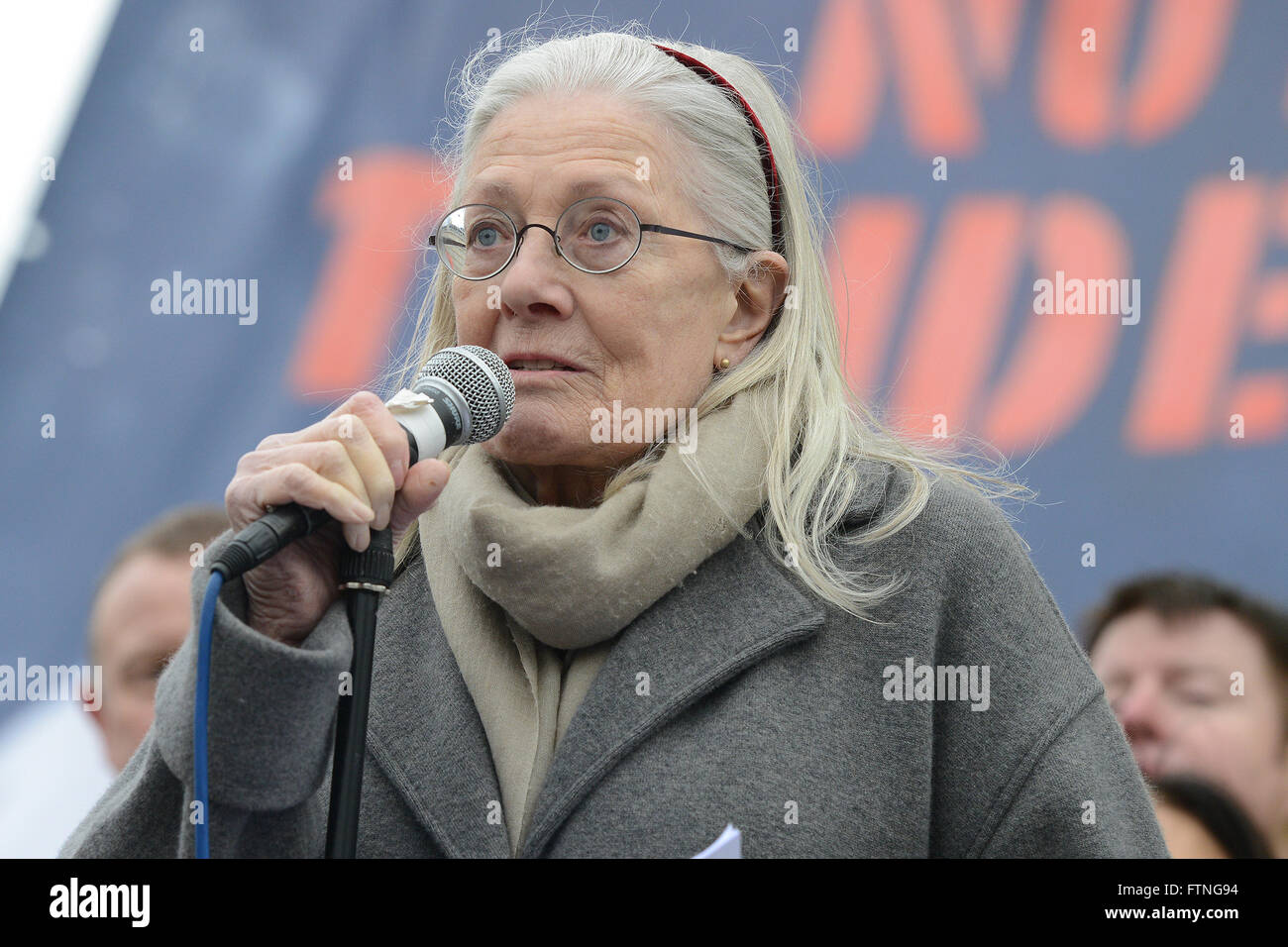 First Minister of Scotland Nicola Sturgeon, Vanessa Redgrave, Caroline ...
