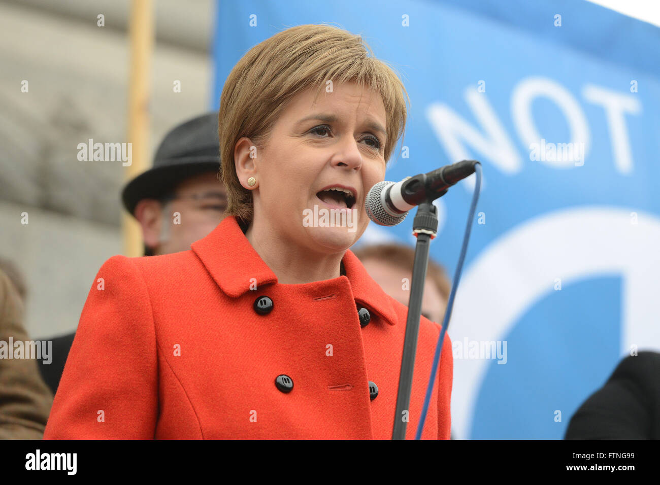 First Minister of Scotland Nicola Sturgeon, Vanessa Redgrave, Caroline ...