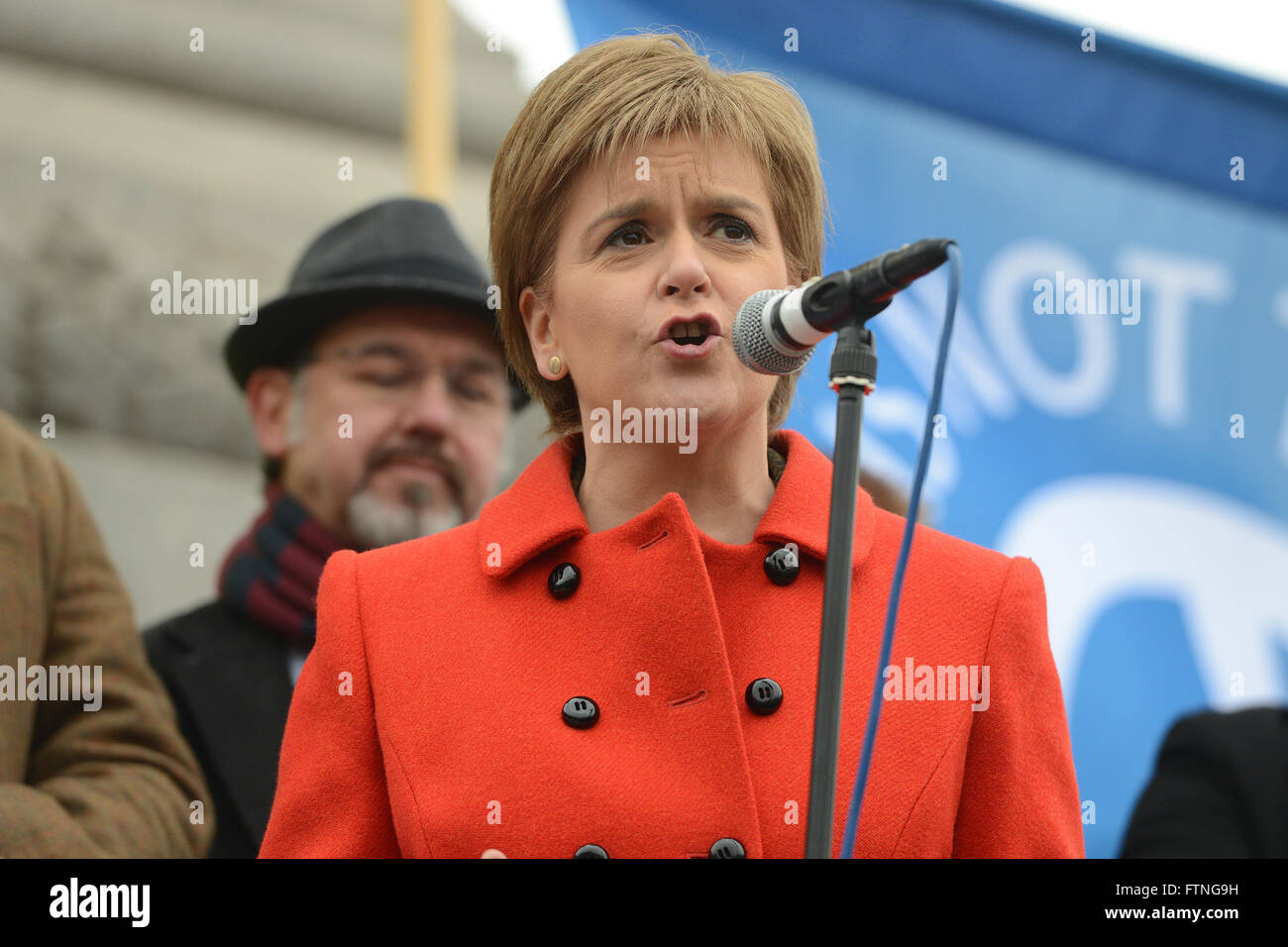 First Minister of Scotland Nicola Sturgeon, Vanessa Redgrave, Caroline ...