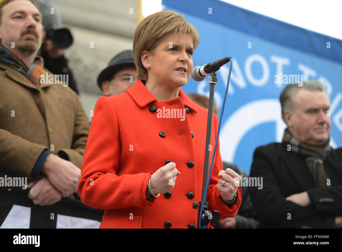 First Minister of Scotland Nicola Sturgeon, Vanessa Redgrave, Caroline ...