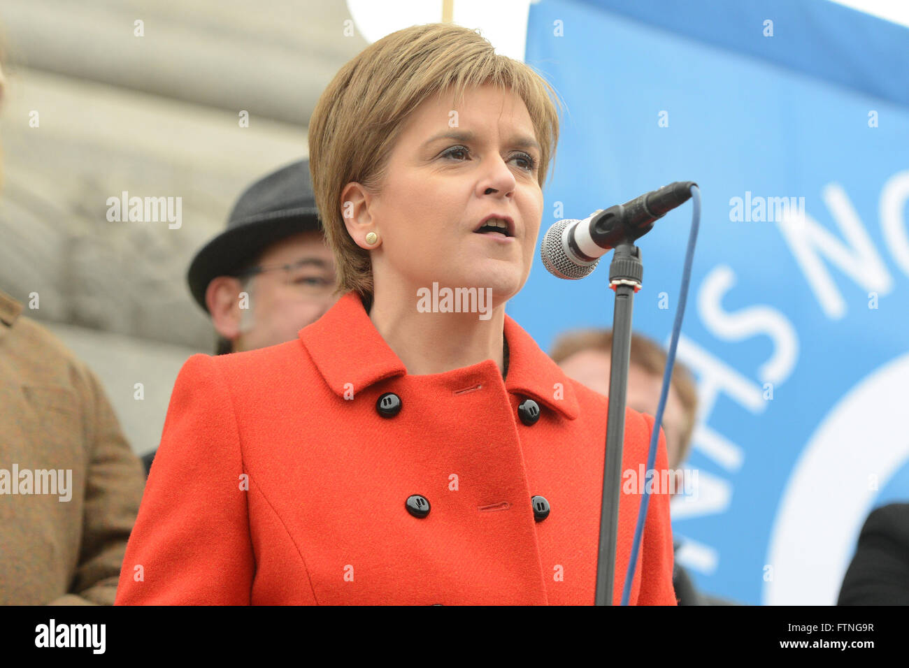 First Minister of Scotland Nicola Sturgeon, Vanessa Redgrave, Caroline ...
