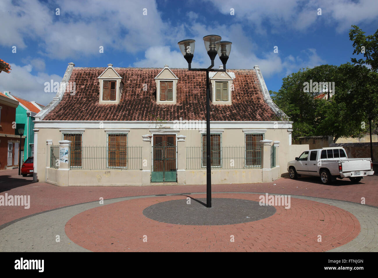 An example of the Dutch influence in architecture in Willemstad ...