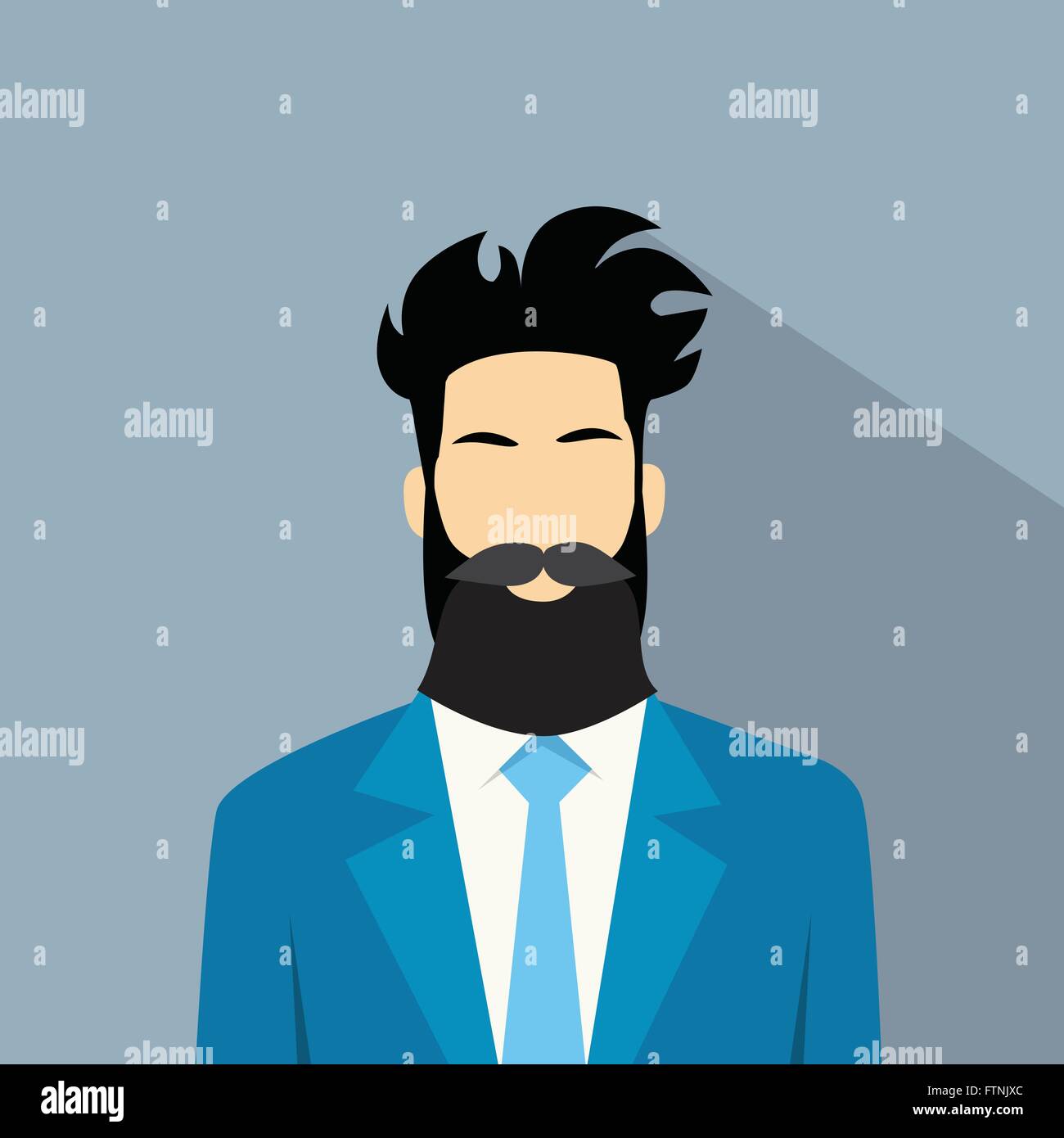 Business Man Profile Icon Male Avatar Hipster Stock Vector Image & Art ...