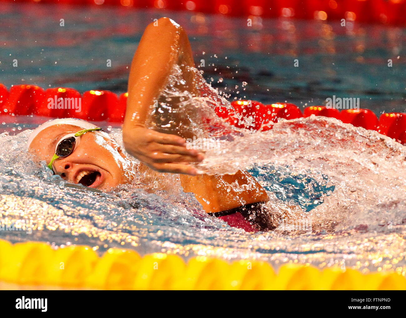 Sharon Van Rouwendaal swimmer Dutch winner of the 1500m nl de France ...