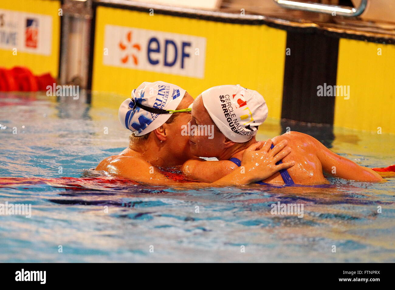 Aurélie Muller swimmer French champion France 1500 nl in Angers at the ...