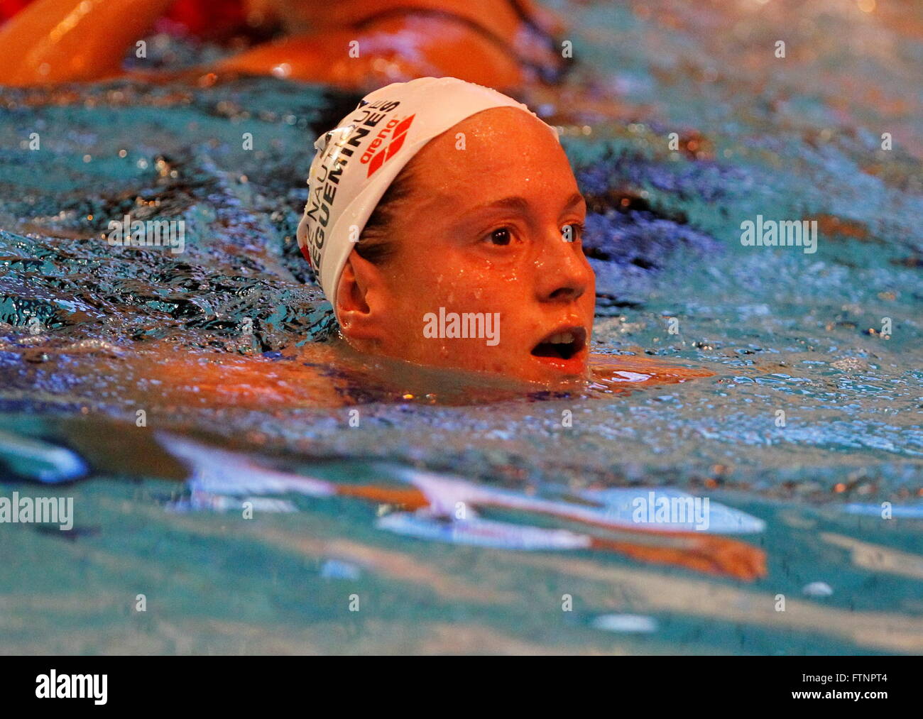 Aurélie Muller swimmer French champion France 1500 nl in Angers at the ...