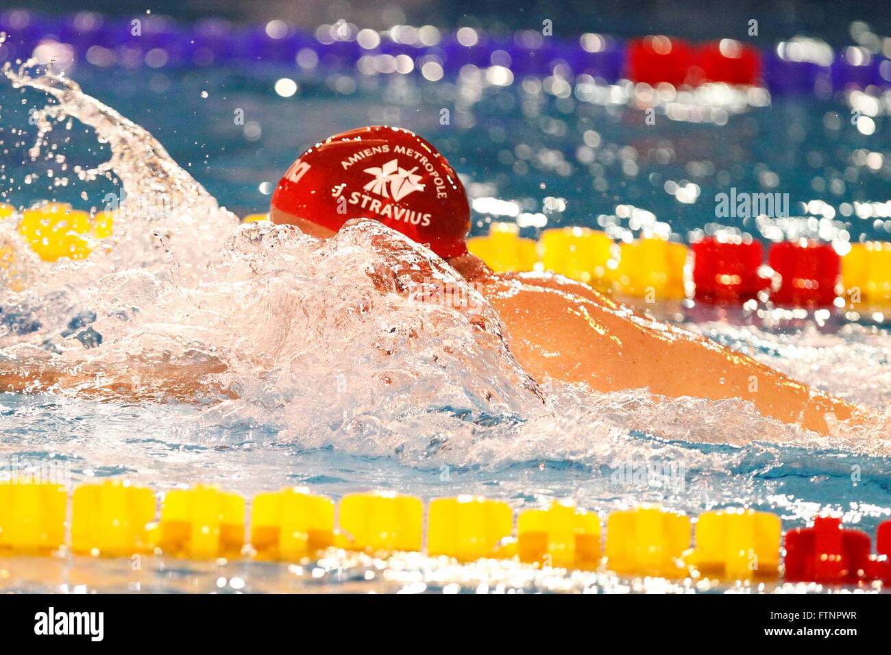 Jerémy Stravius swimmer France champion in the 200m medley 4 in Angers ...