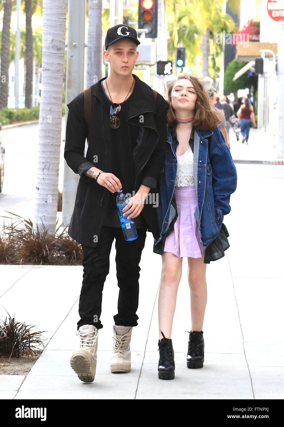 'Teen Wolf' star Cody Saintgnue spotted out on Rodeo Drive with Madison ...