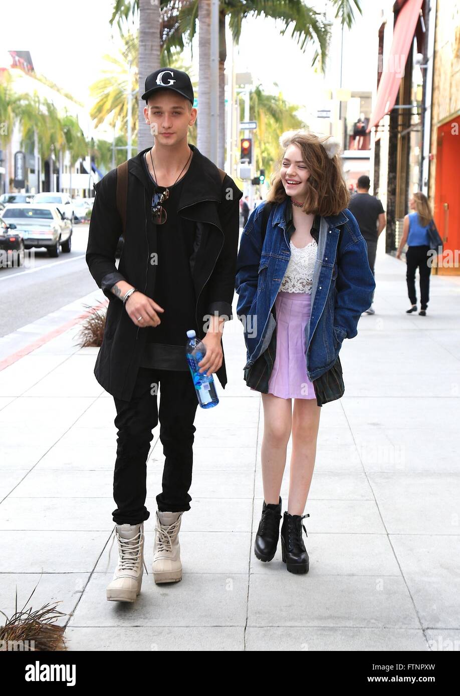 'Teen Wolf' star Cody Saintgnue spotted out on Rodeo Drive with Madison ...