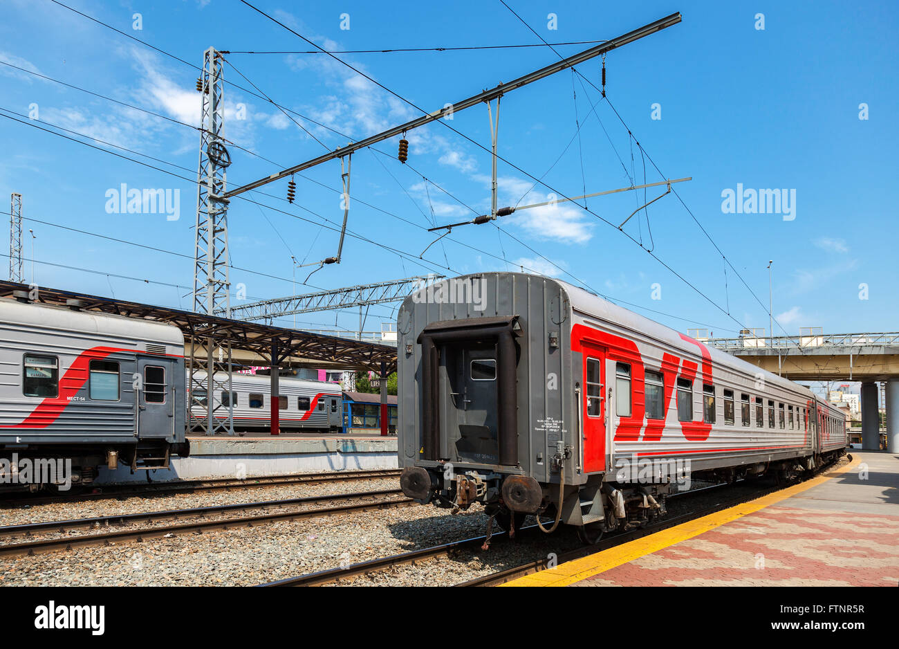 Moskovsky rail terminal hi-res stock photography and images - Alamy