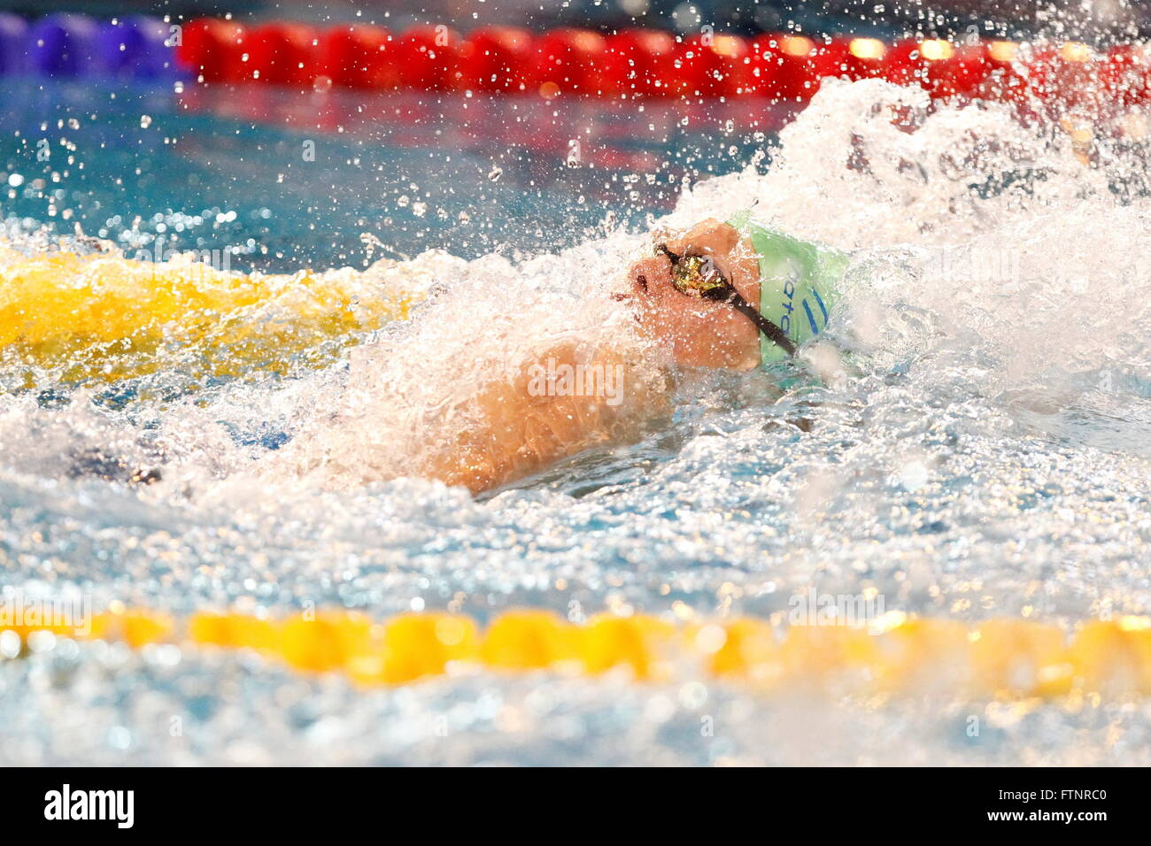 Pauline Mahieu France Champion 100m backstroke in Angers at the pool ...