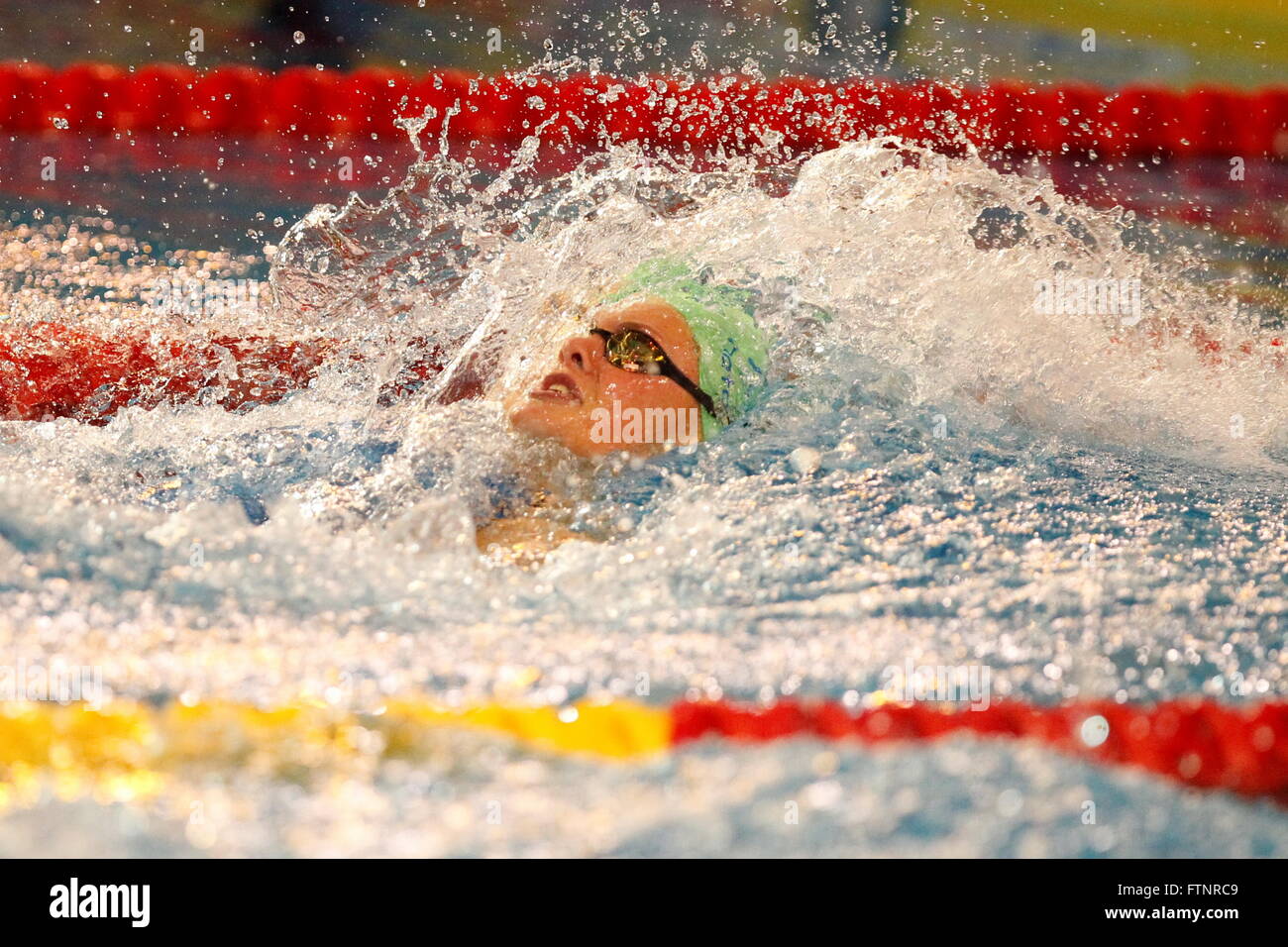 Pauline Mahieu France Champion 100m backstroke in Angers at the pool ...