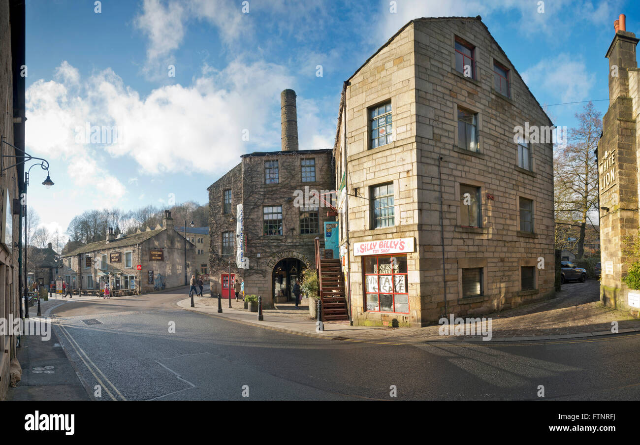 Hebden bridge flood hi-res stock photography and images - Alamy